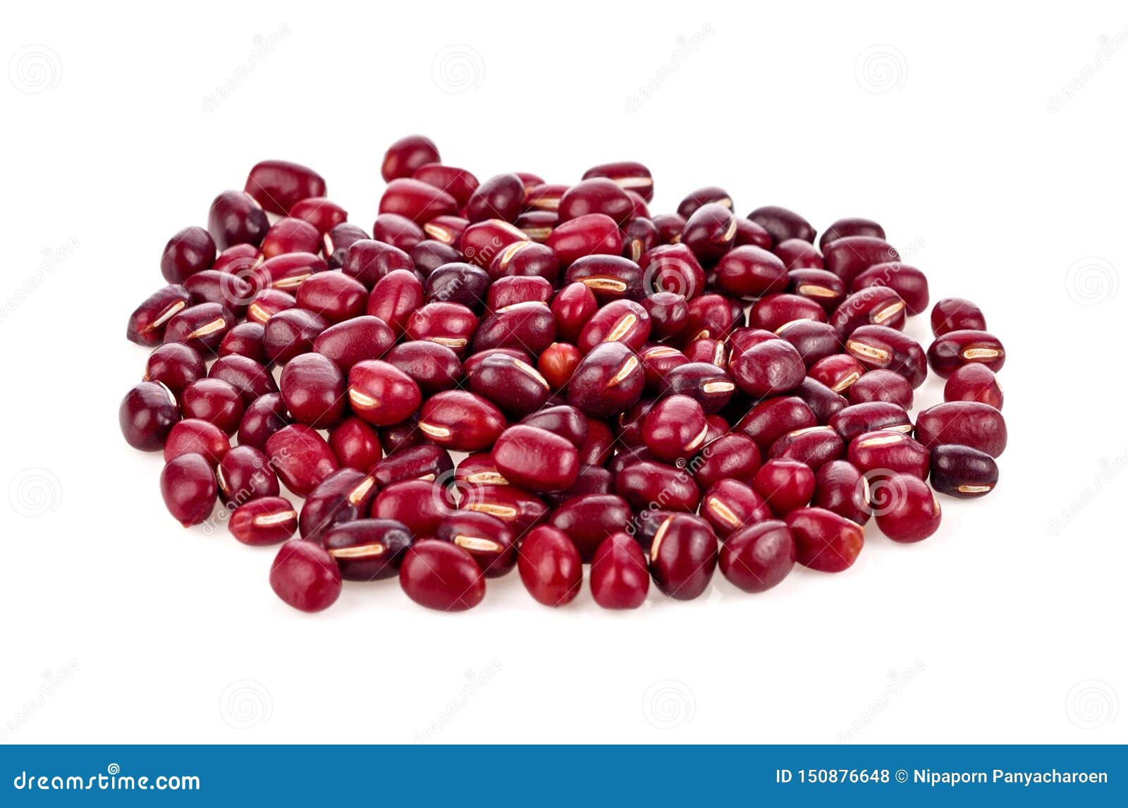 Azuki beans , red beans stock photo. Image of diet, macro - 150876648