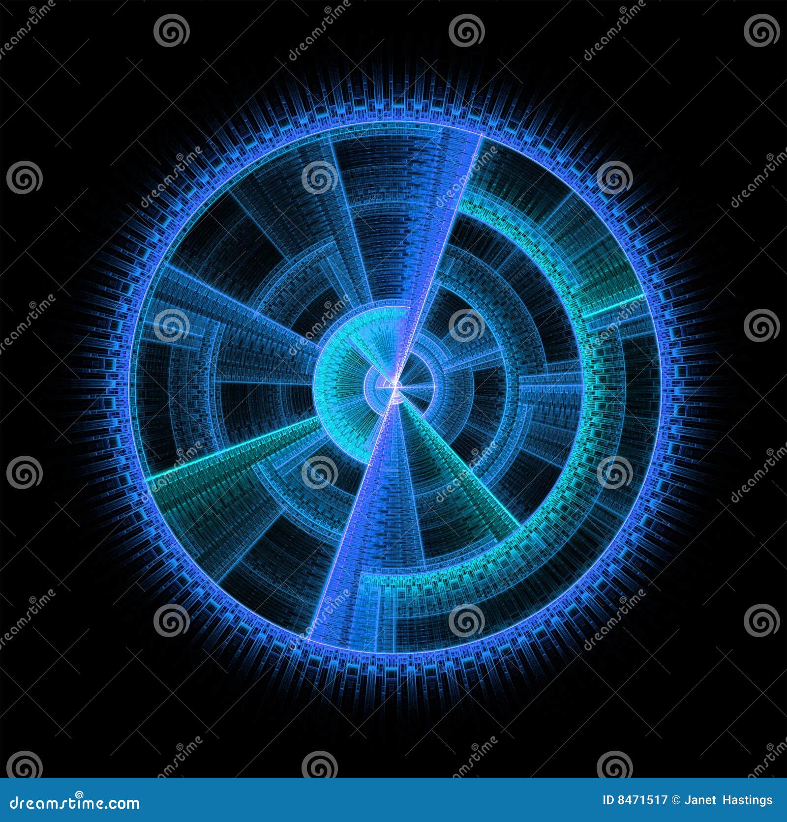 Azul azteca stock de ilustración. Ilustración de estilo - 8471517