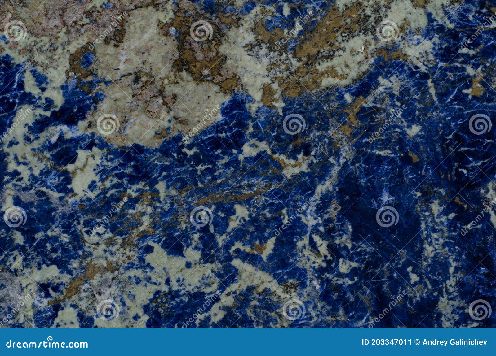 Azul Bahia, Blue Bahia, Blue Granite, Blue Marble. Texture. Close-up ...