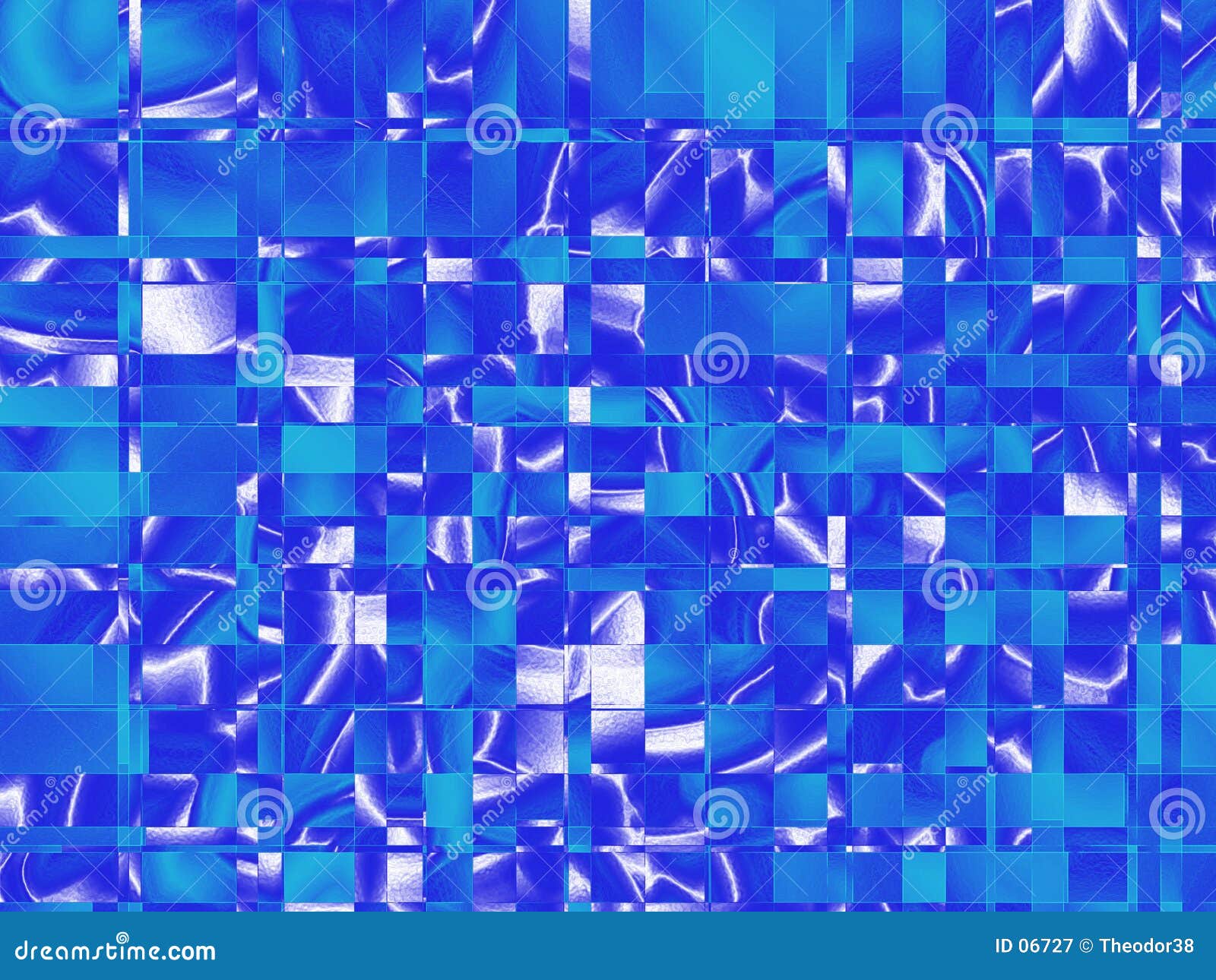 Azul cuadrado stock de ilustración. Ilustración de textura - 6727