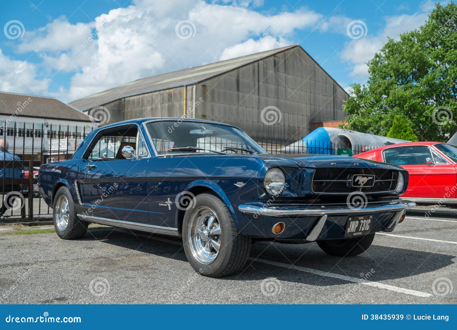 1965 Azul Ford Mustang Coupe Imagem de Stock Editorial - Imagem de ...