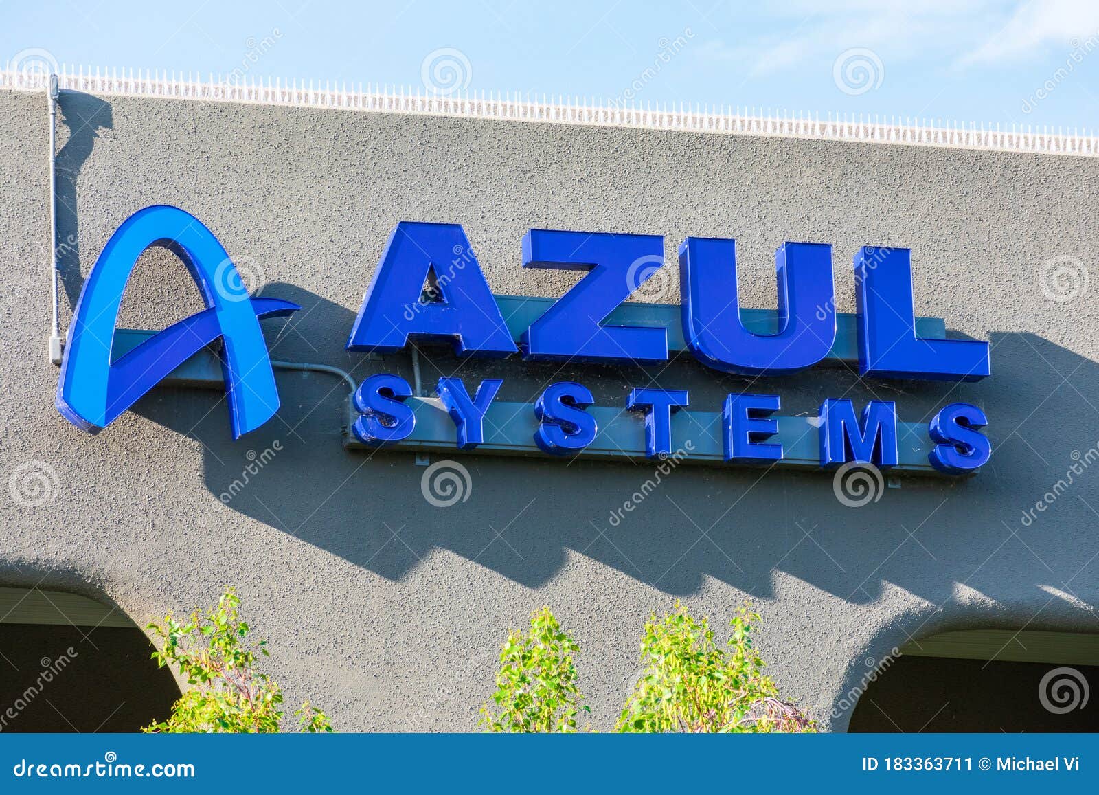 Azul Systems Sign on Headquarters Building Exterior Editorial Photo ...