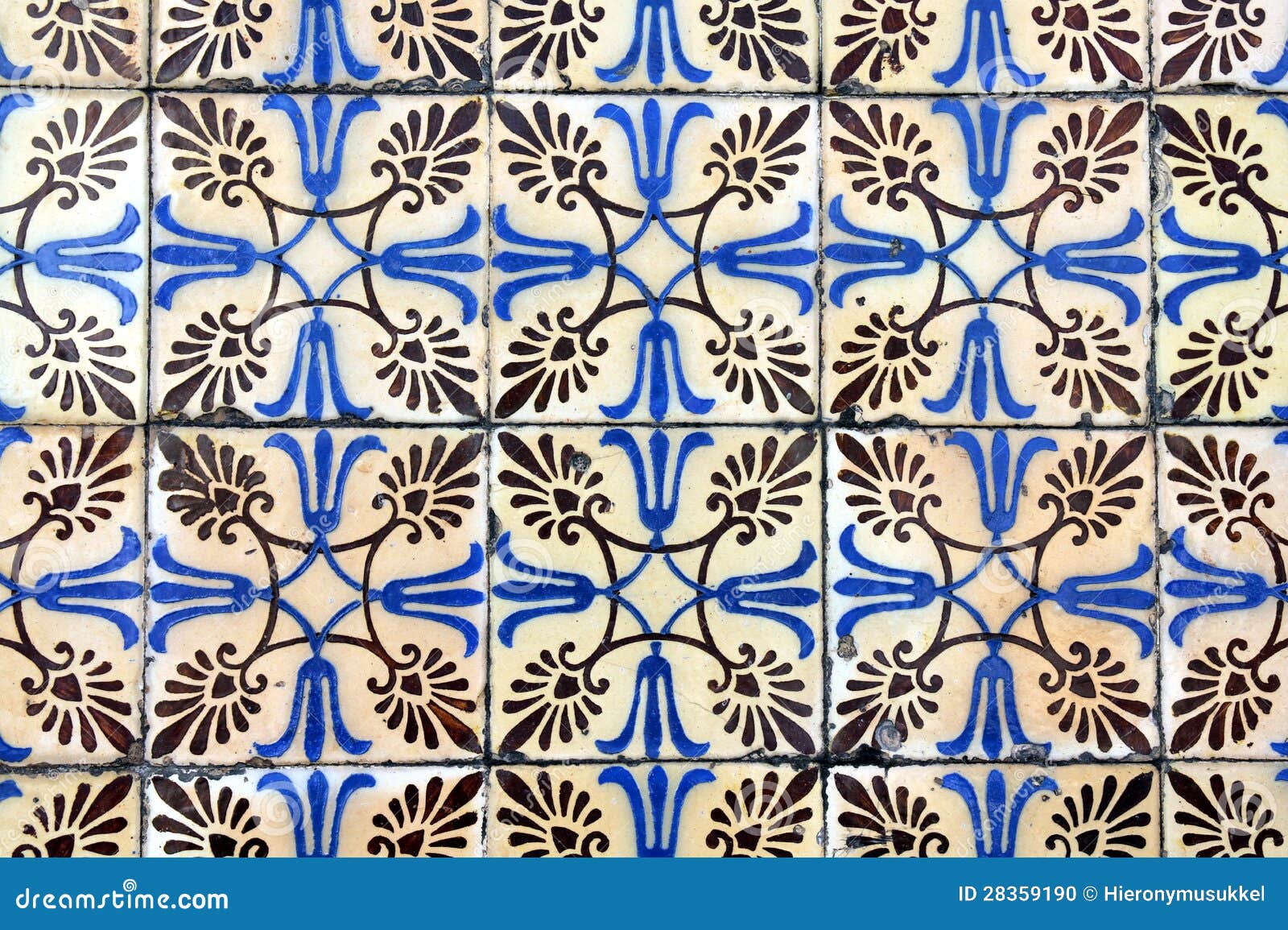 Azulejo in Braga stock photo. Image of close, architecture - 28359190