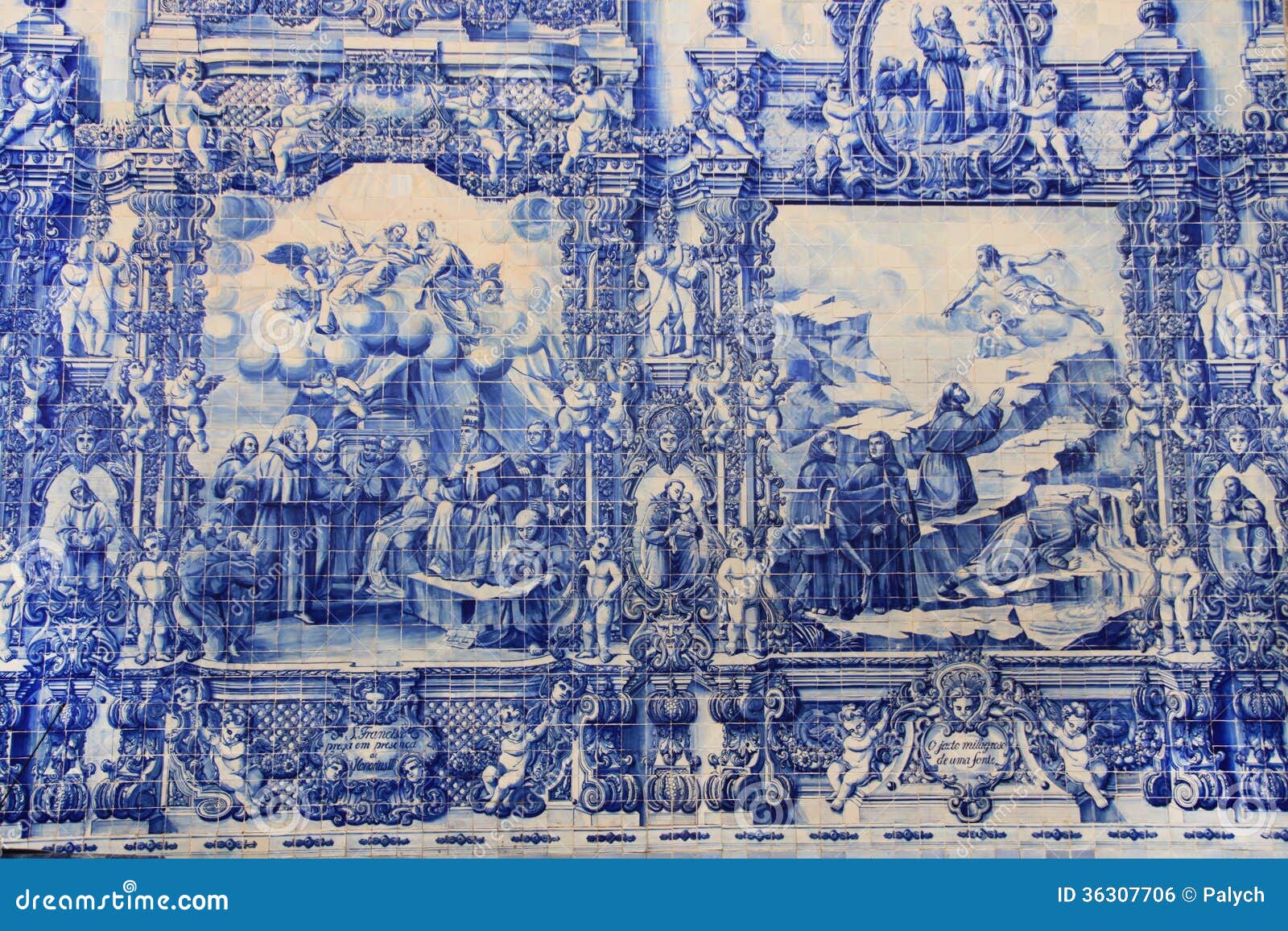 Ceramic Tile In Seyed Mosque, Isfahan, Iran Editorial Image ...