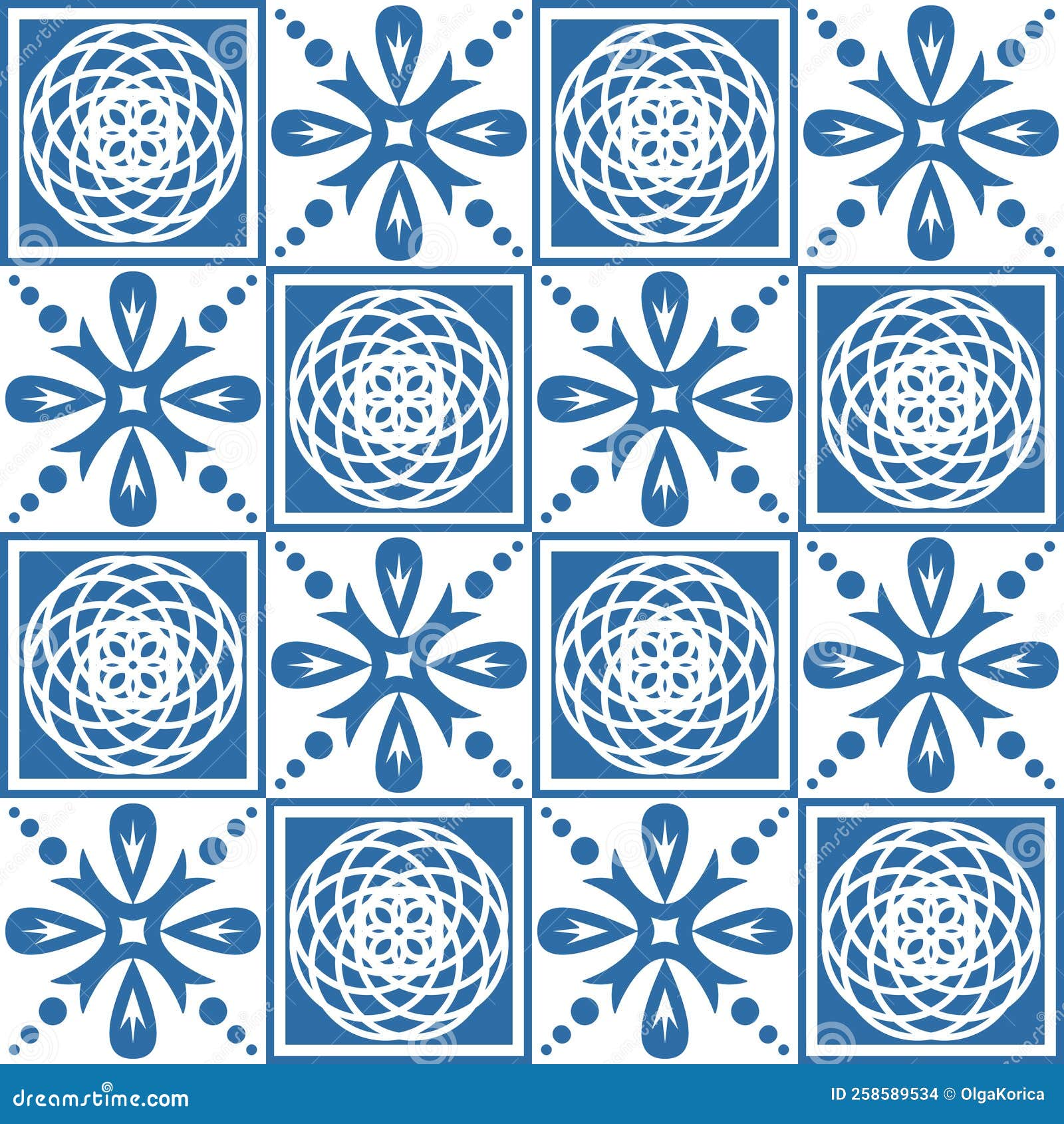 Azulejo Square Ceramic Spanish Tile for Kitchen Backsplash Design ...