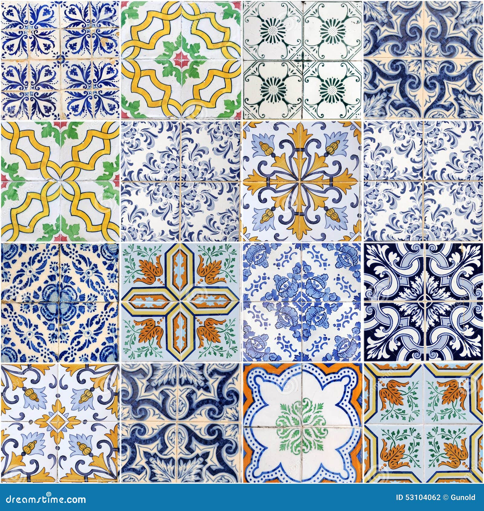 Azulejos foto de stock. Imagem de portugal, português - 53104062