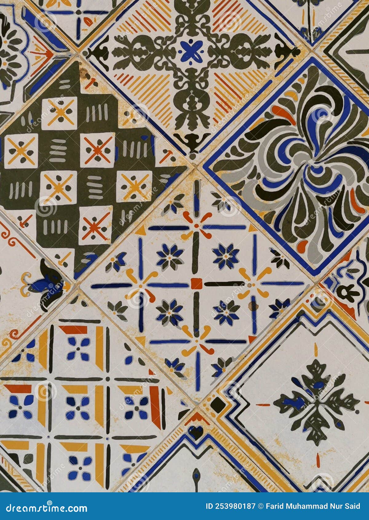 Azulejos Tradicionales De Tegel De Indonesia Imagen de archivo - Imagen ...