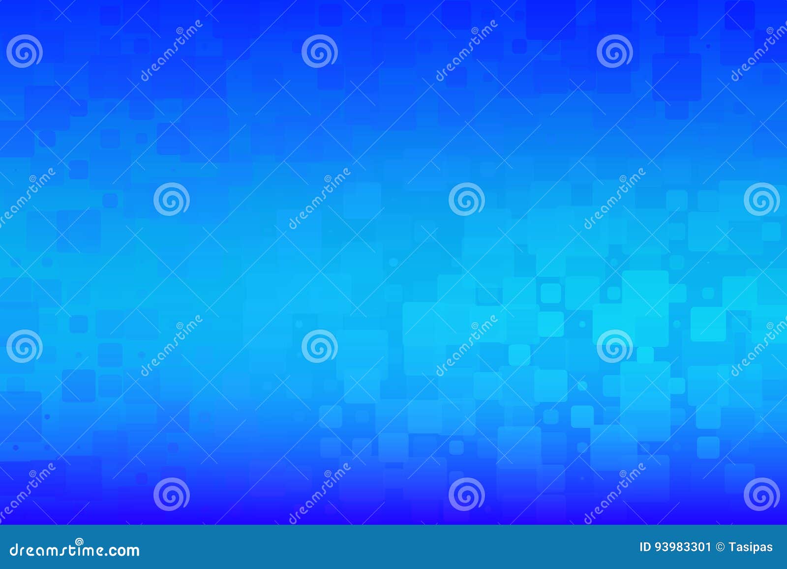 Azure Blue Glowing Various Tiles Background Stock Vector - Illustration ...