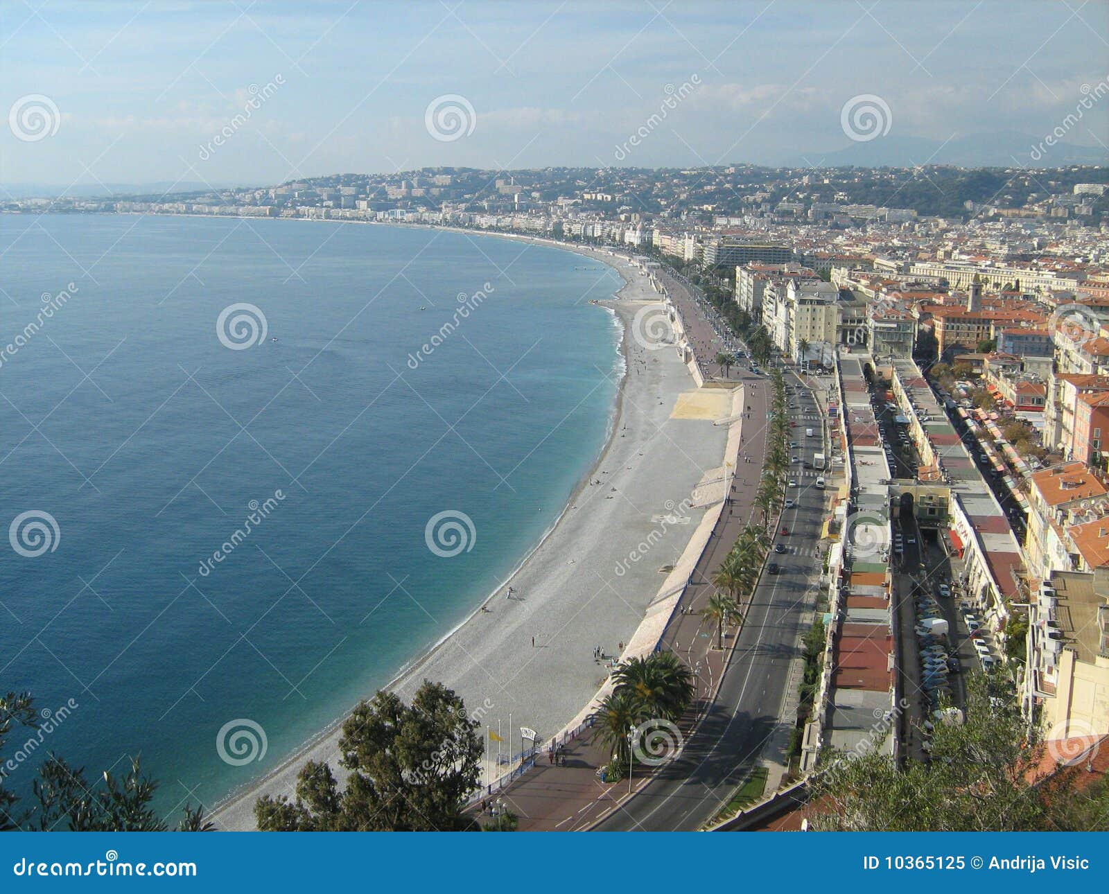 Azure coast 1 stock image. Image of france, house, beach - 10365125