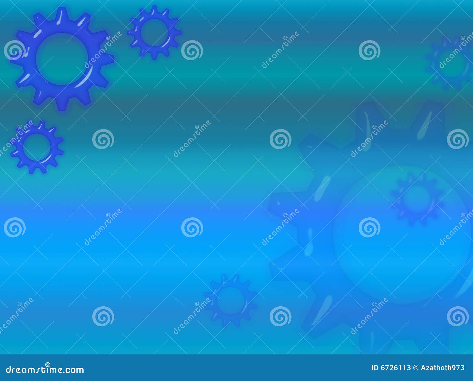 Azure Cogs Template stock illustration. Illustration of cool - 6726113