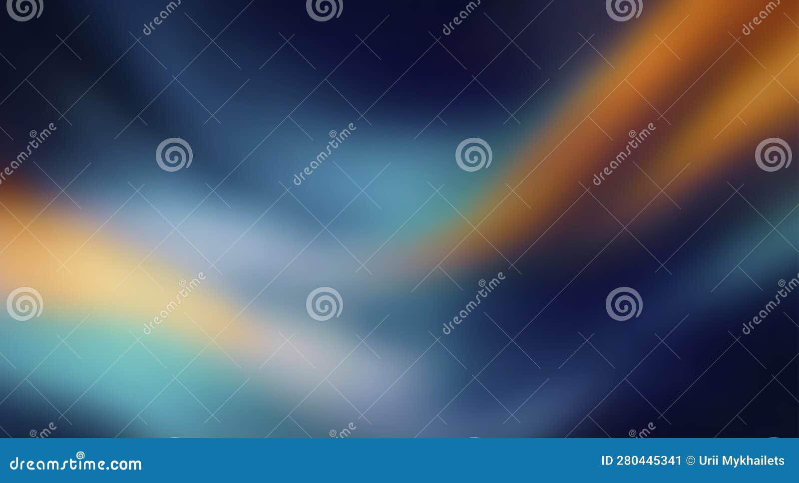 Azure Dreams, background stock illustration. Illustration of wave ...