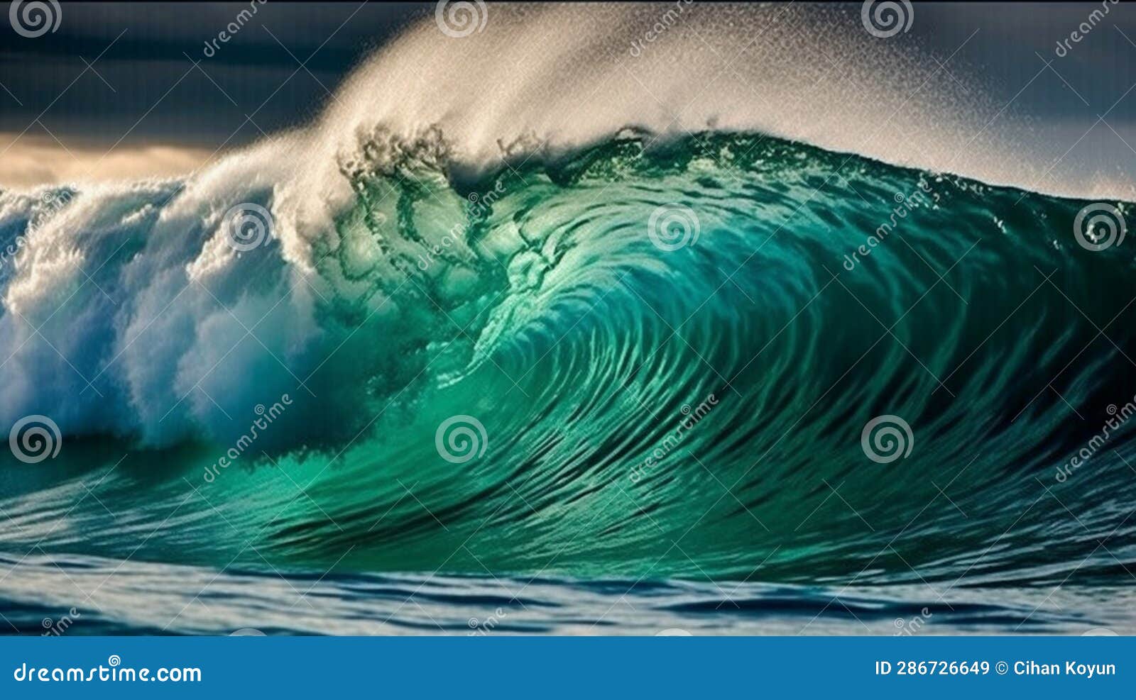 Azure Dreams: Stunning Blue Splash Artwork Royalty-Free Stock Image ...