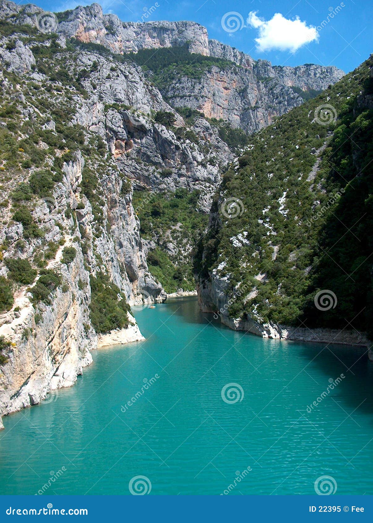 Azure lake stock image. Image of hills, turquoise, azur - 22395