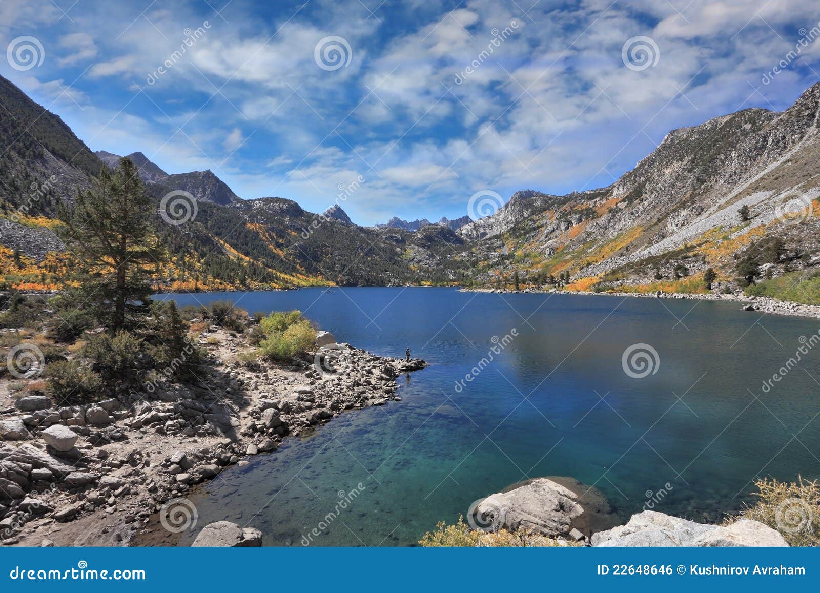Azure lake in mountains stock photo. Image of water, paradise - 22648646