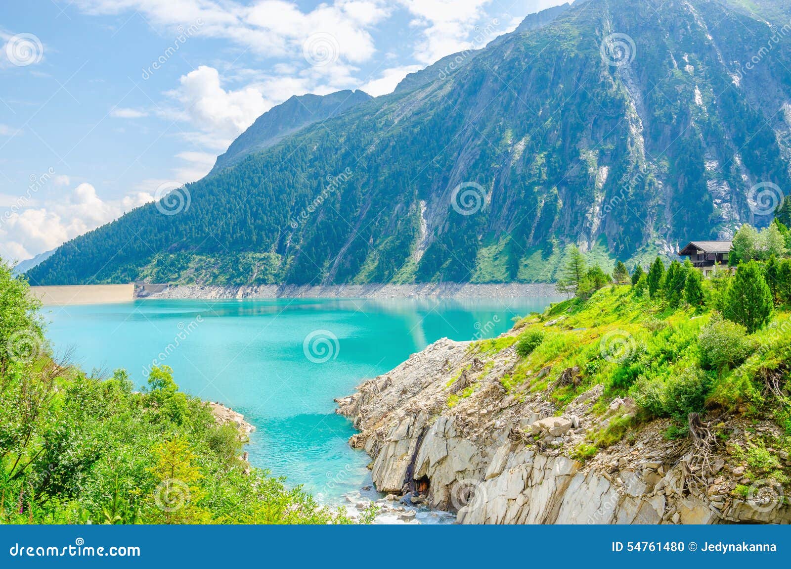 Azure Lake Royalty-Free Stock Photo | CartoonDealer.com #22395