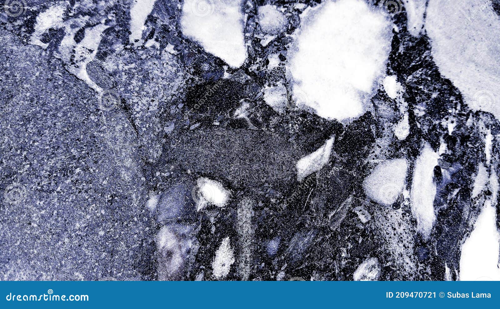 Azure Marble Liquid. Aqua Interior Marbleized. Blue Decoration ...