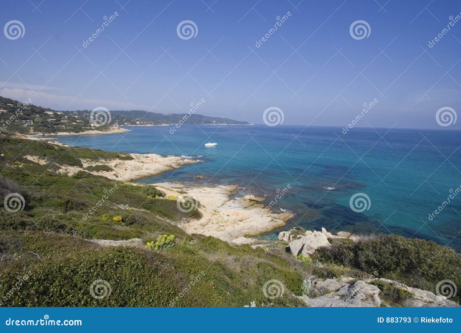 Azure ocean - panorama stock image. Image of leisure, relax - 883793