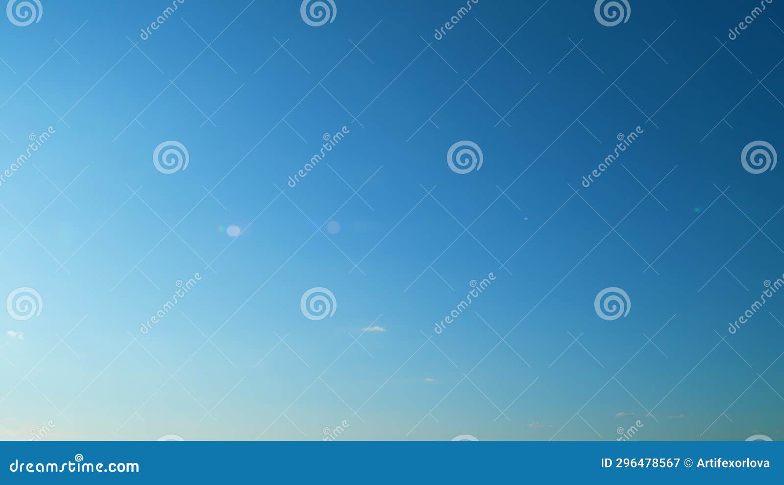 Azure Sky or Sky Blue Beautiful White Spring Clouds. Blue Sky ...