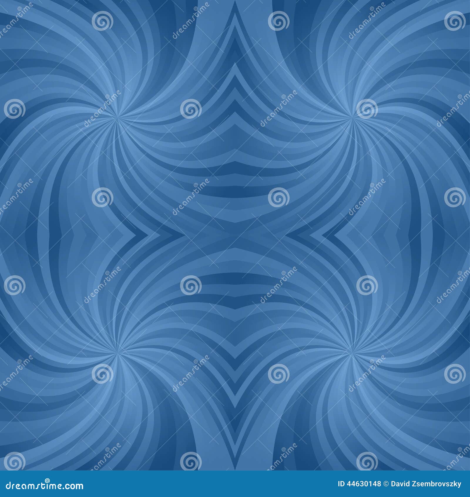 Azure Spiral Pattern Background Stock Vector - Illustration of spiral ...