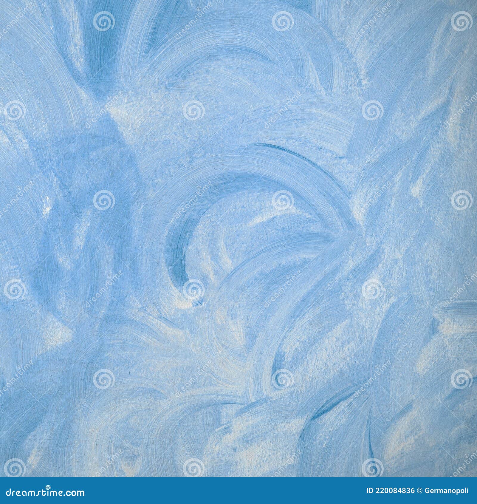 Azure Wall Painted in a Provence Style Stock Photo - Image of ...