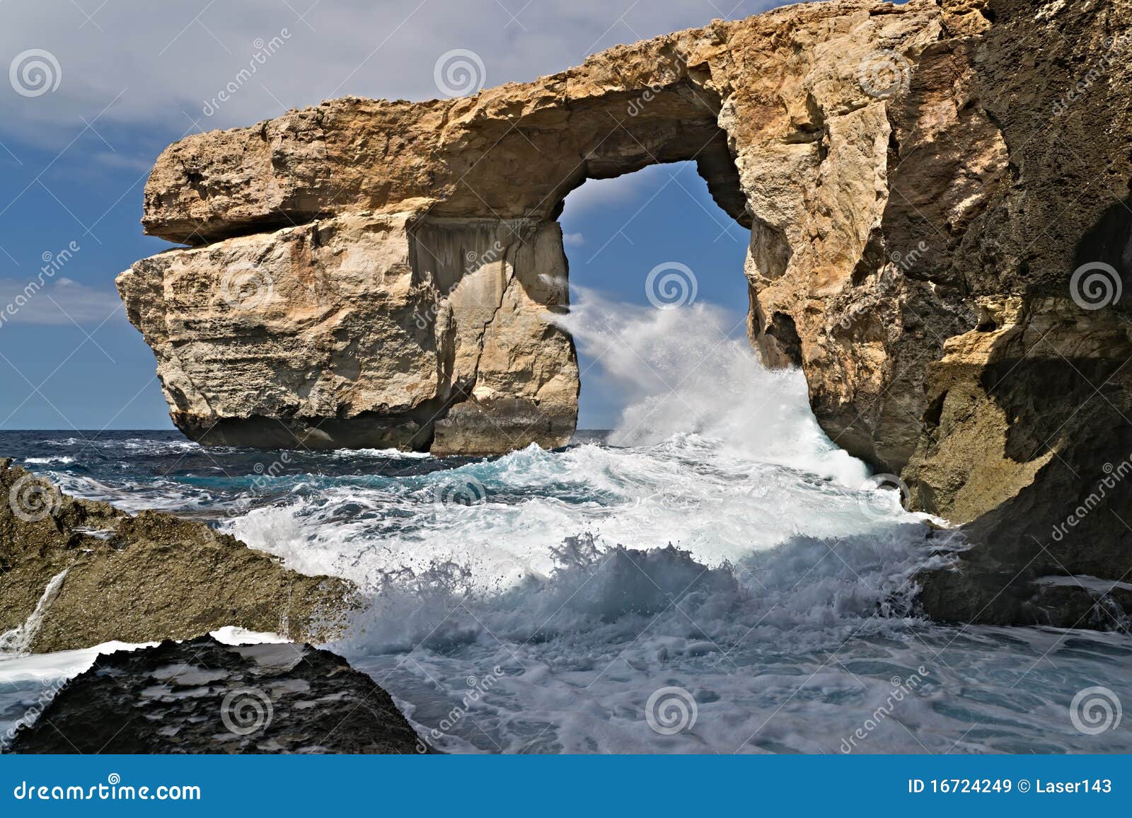 Azure window stock image. Image of gozo, beach, scenics - 16724249