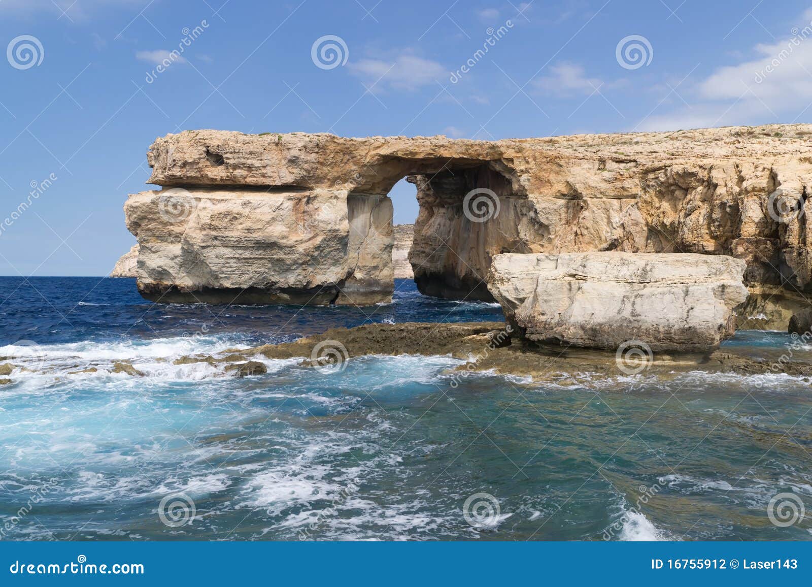 Azure window stock photo. Image of arch, islands, outdoors - 16755912