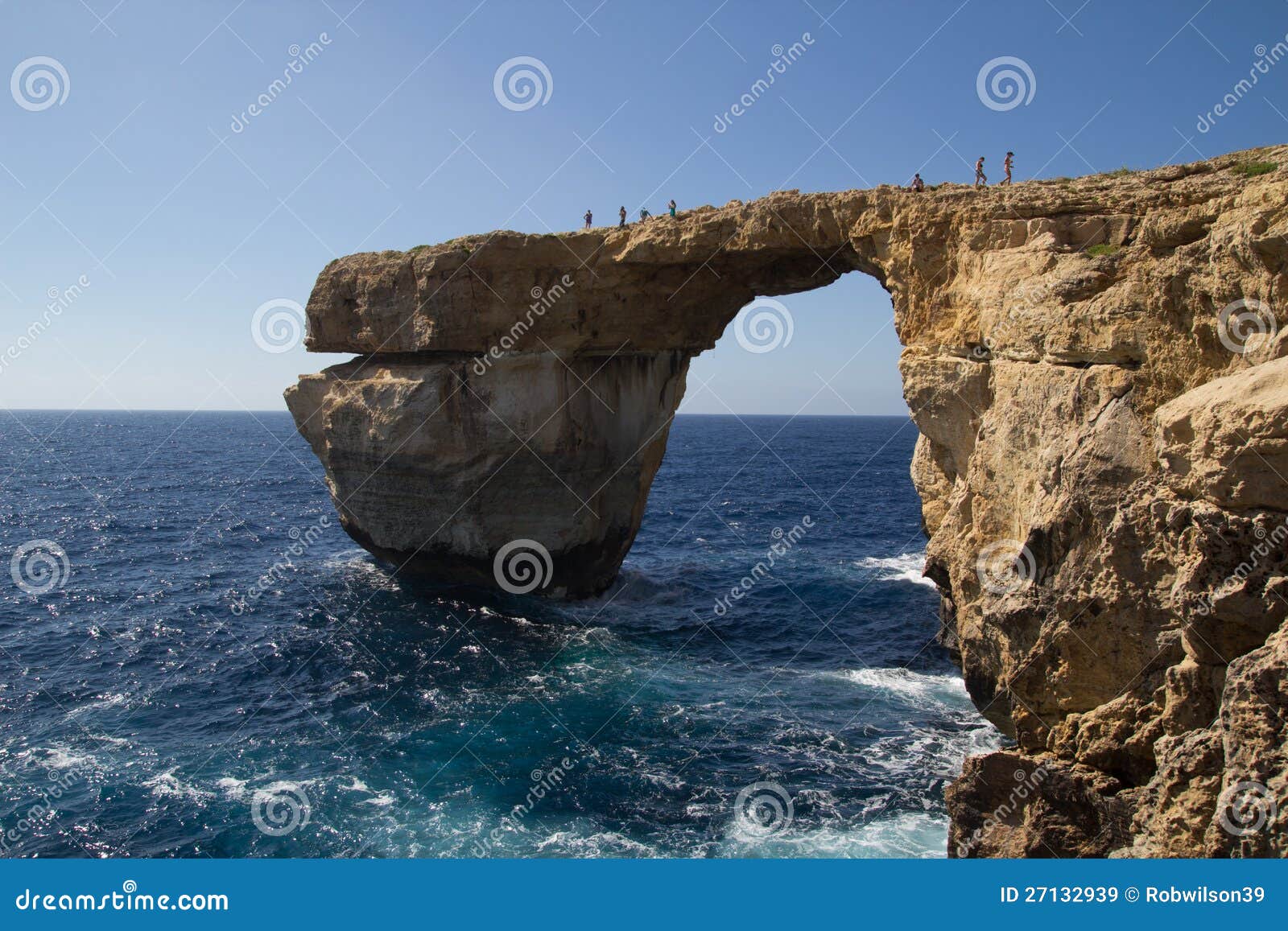 Azure Window editorial stock image. Image of rough, clear - 27132939