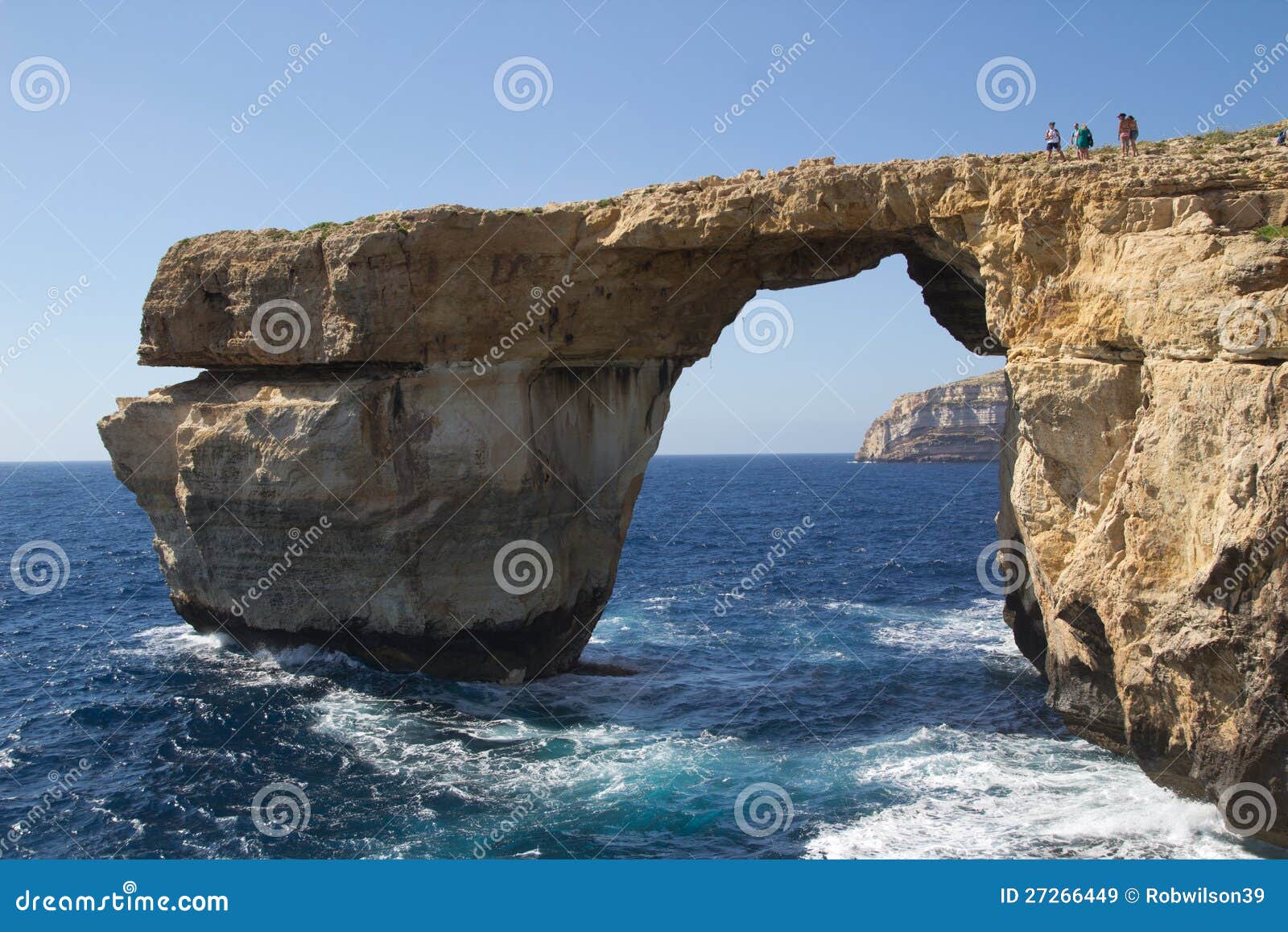 Azure Window editorial stock image. Image of famous, dwejra - 27266449