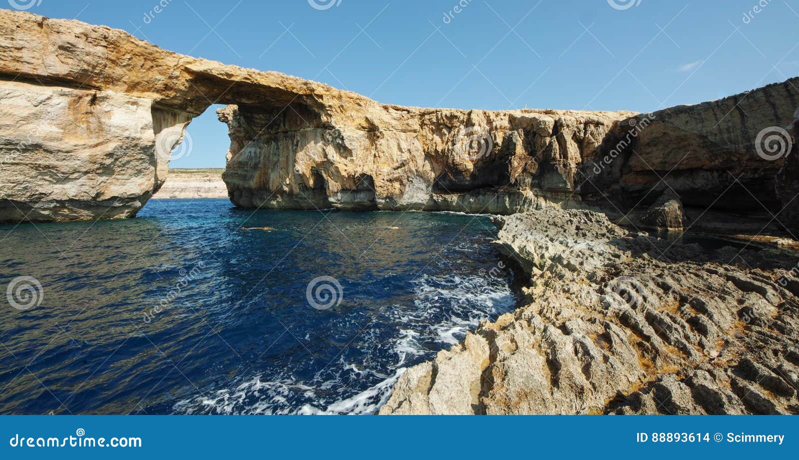 The Azure Window stock photo. Image of outdoor, hole - 88893614