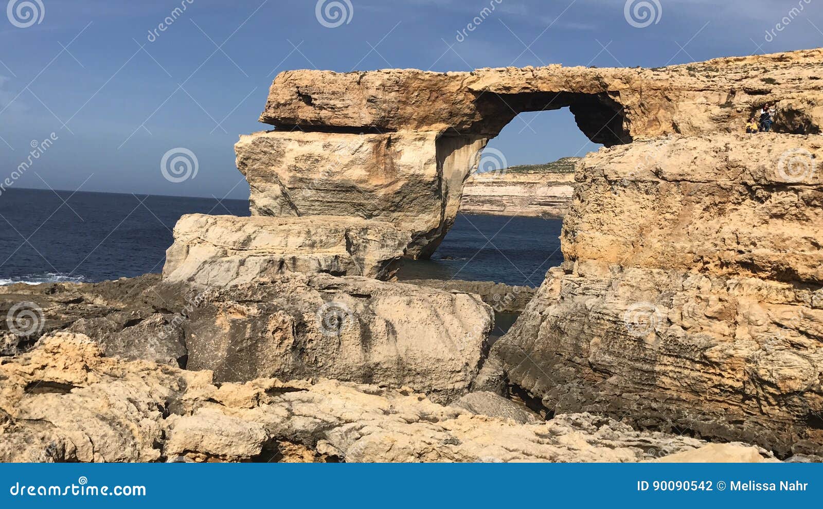 Azure Window stock photo. Image of formation, klippe - 90090542
