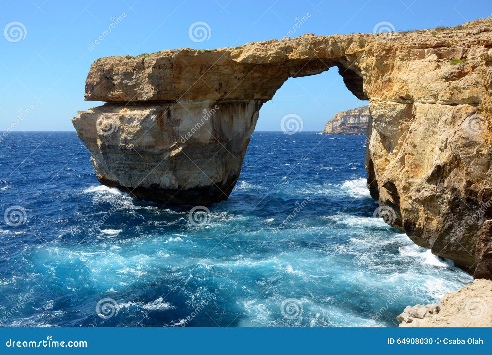 The Azure Window, Malta stock photo. Image of europe - 64908030