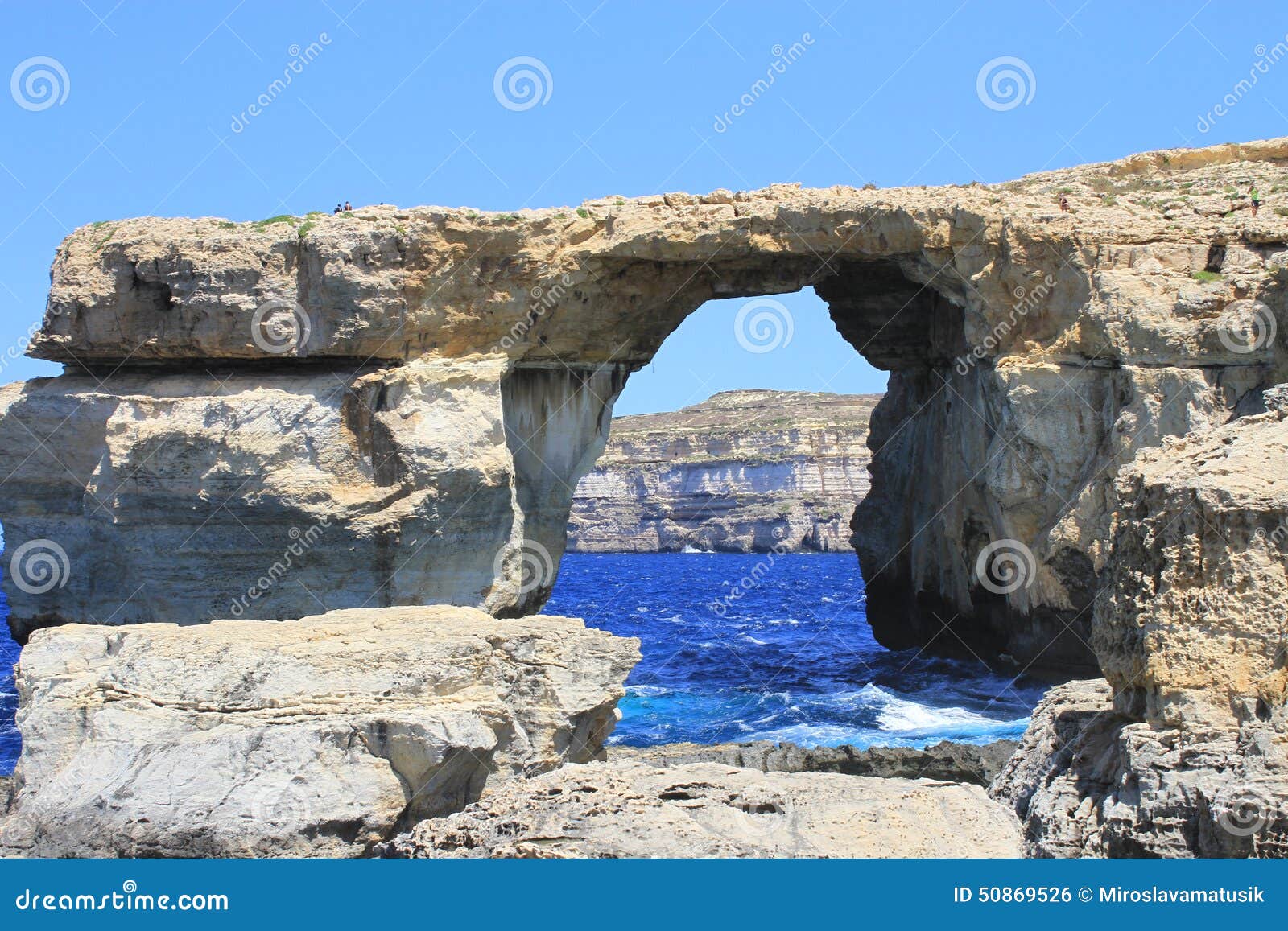 Azure window stock photo. Image of world, malta, blue - 50869526