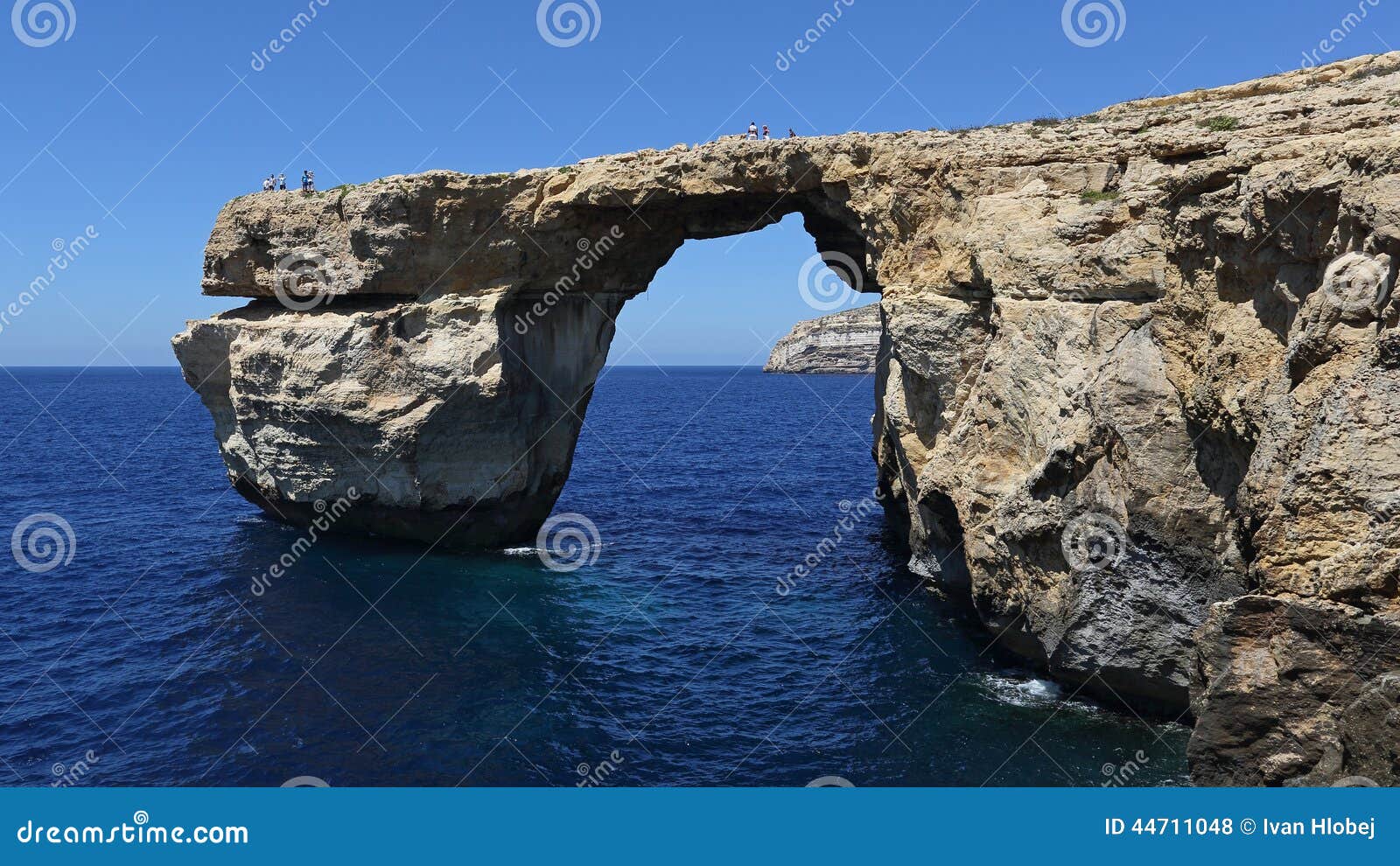 Azure Window , Gozo , Malta Stock Photo - Image of cliff, landmark ...