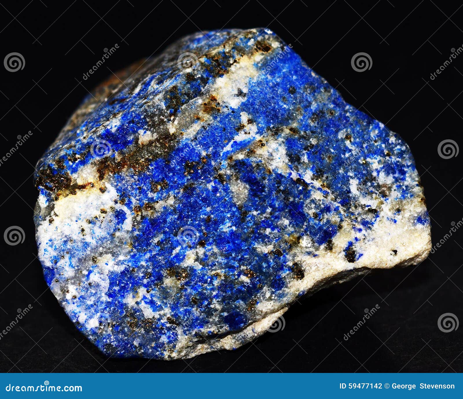 AZURITE. stock photo. Image of specimen, mineralogy, desert - 59477142