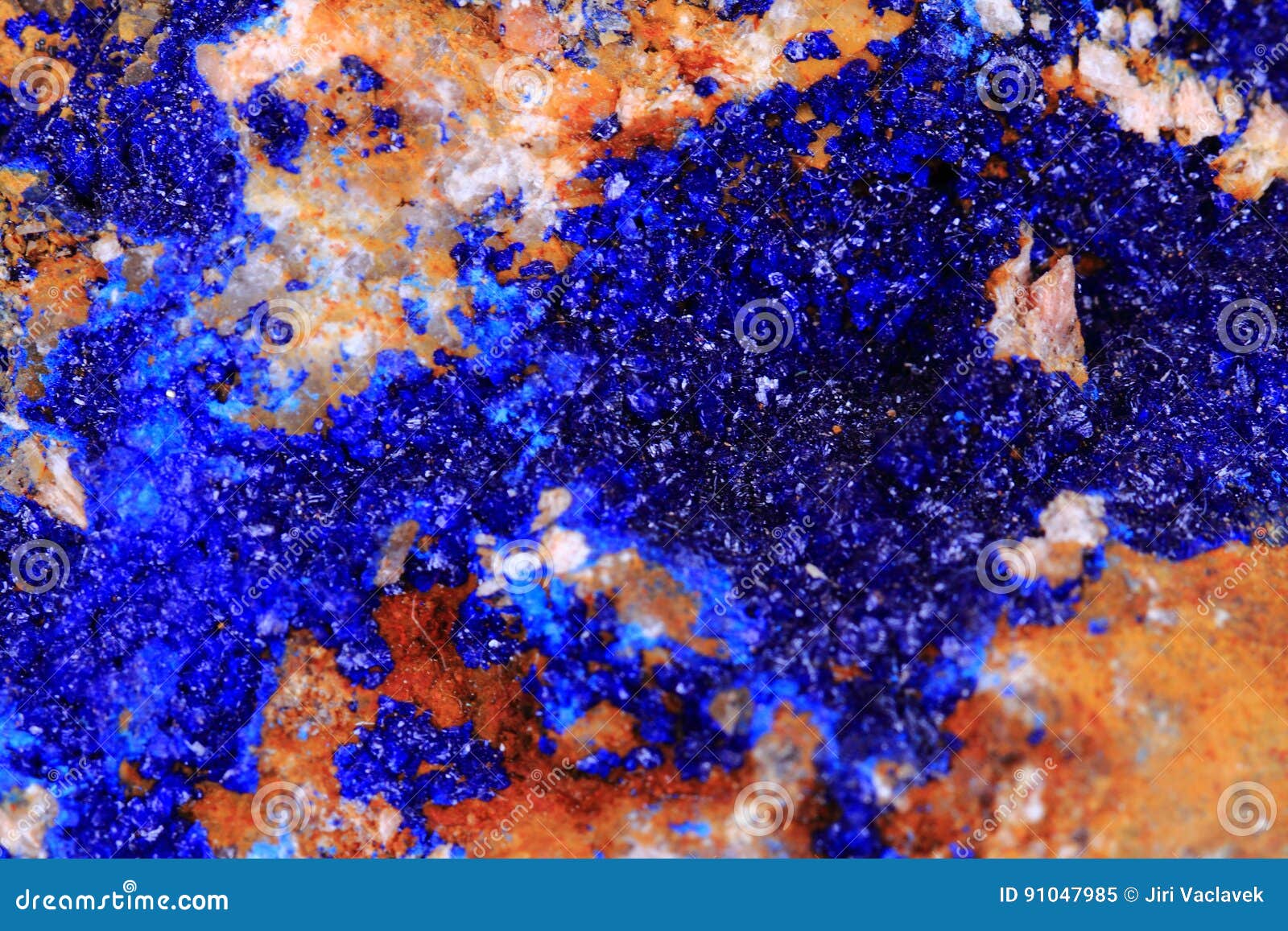 Azurite mineral texture stock image. Image of minerals - 91047985