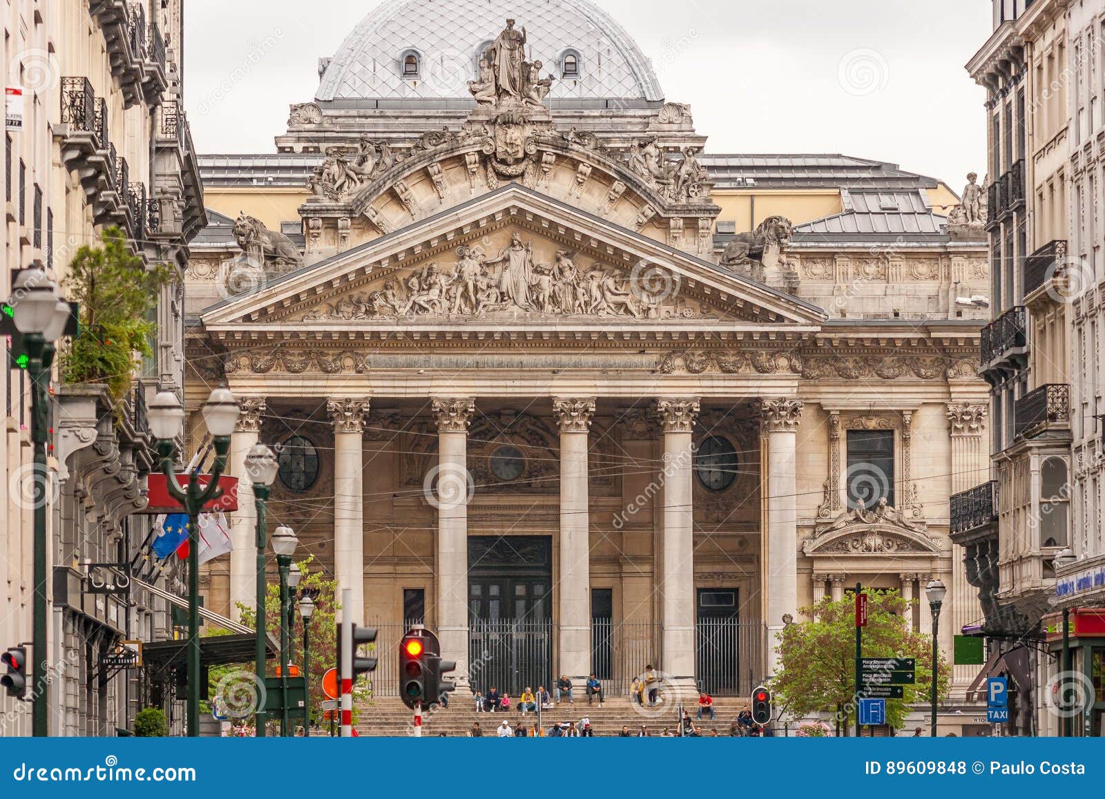 Bâtiment Et Architecture De Bruxelles Photo stock éditorial - Image du ...