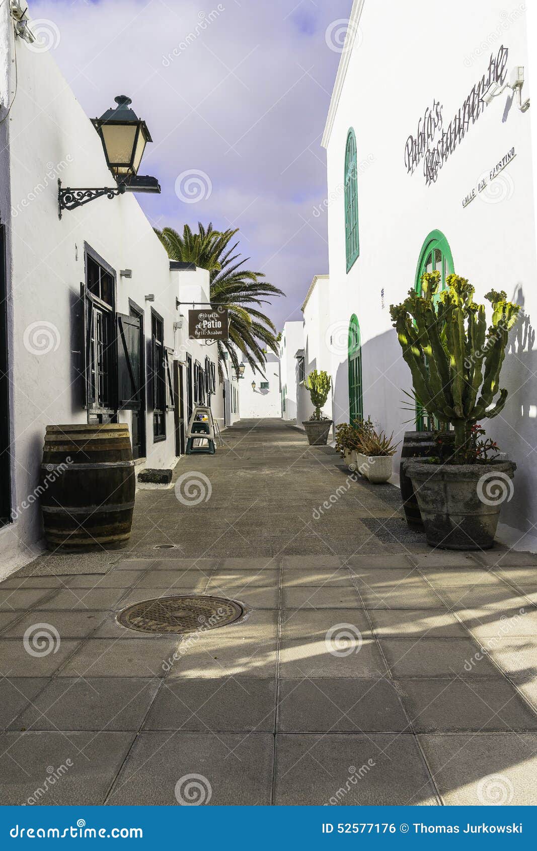 Bâtiment Traditionnel à Teguise Photo éditorial - Image du maison ...