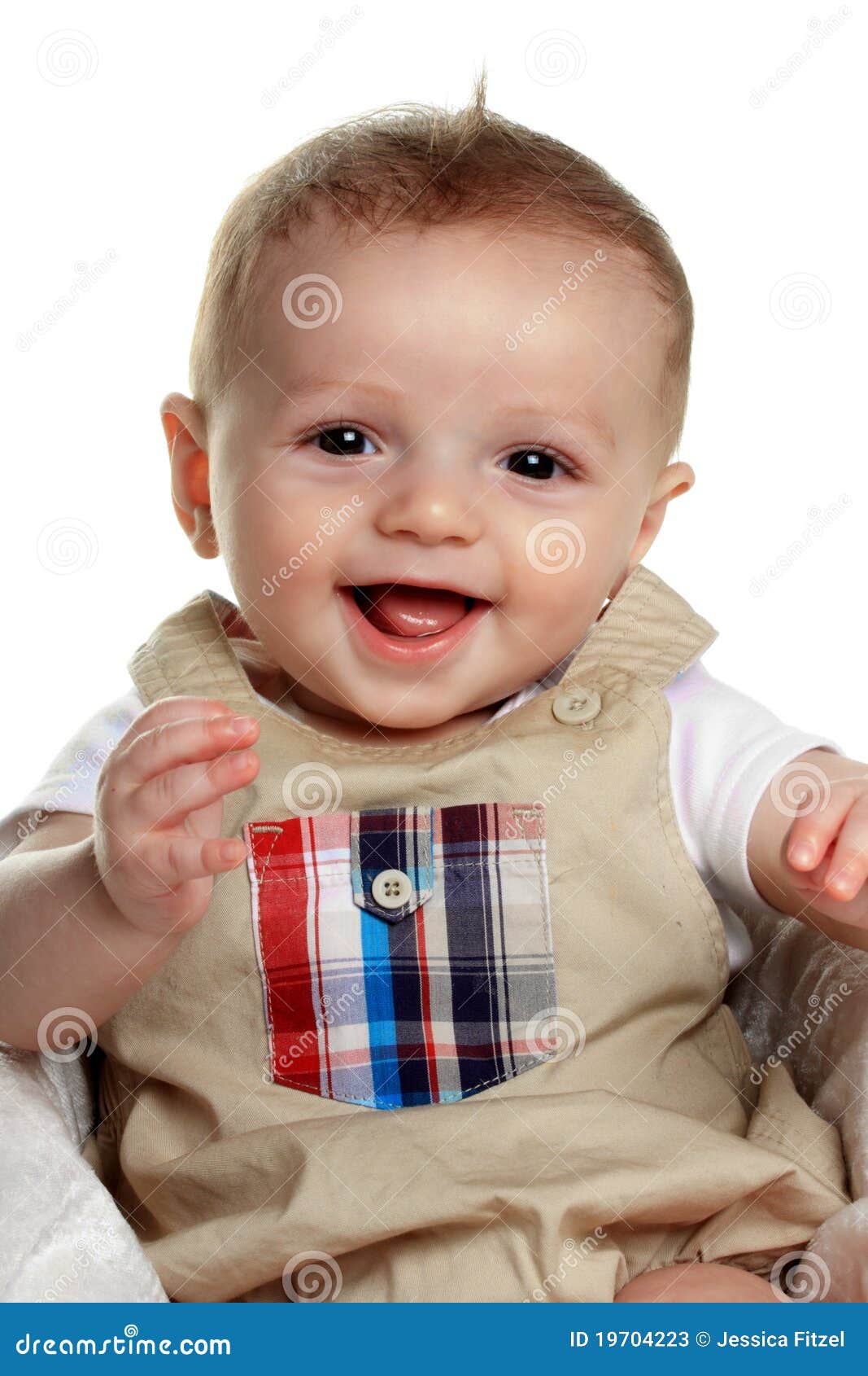 Bébé mignon image stock. Image du expression, studio - 19704223