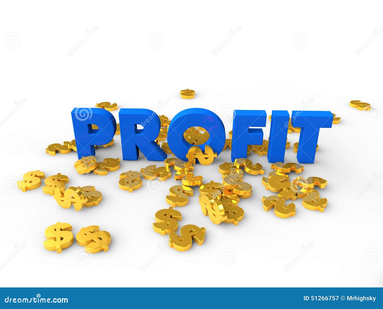 Bénéfice illustration stock. Illustration du rendez, très - 51266757