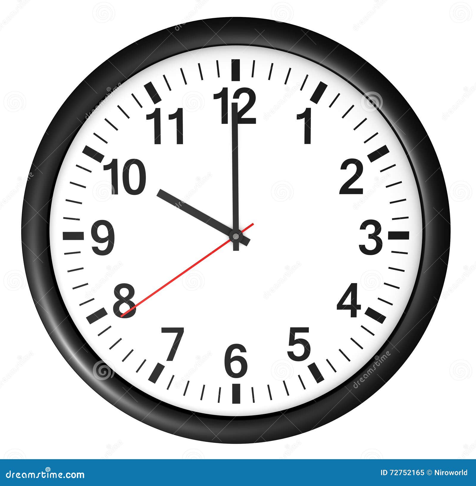 Büro-Uhr-Ikonen-und Zeit-Symbol Stock Abbildung - Illustration von ...