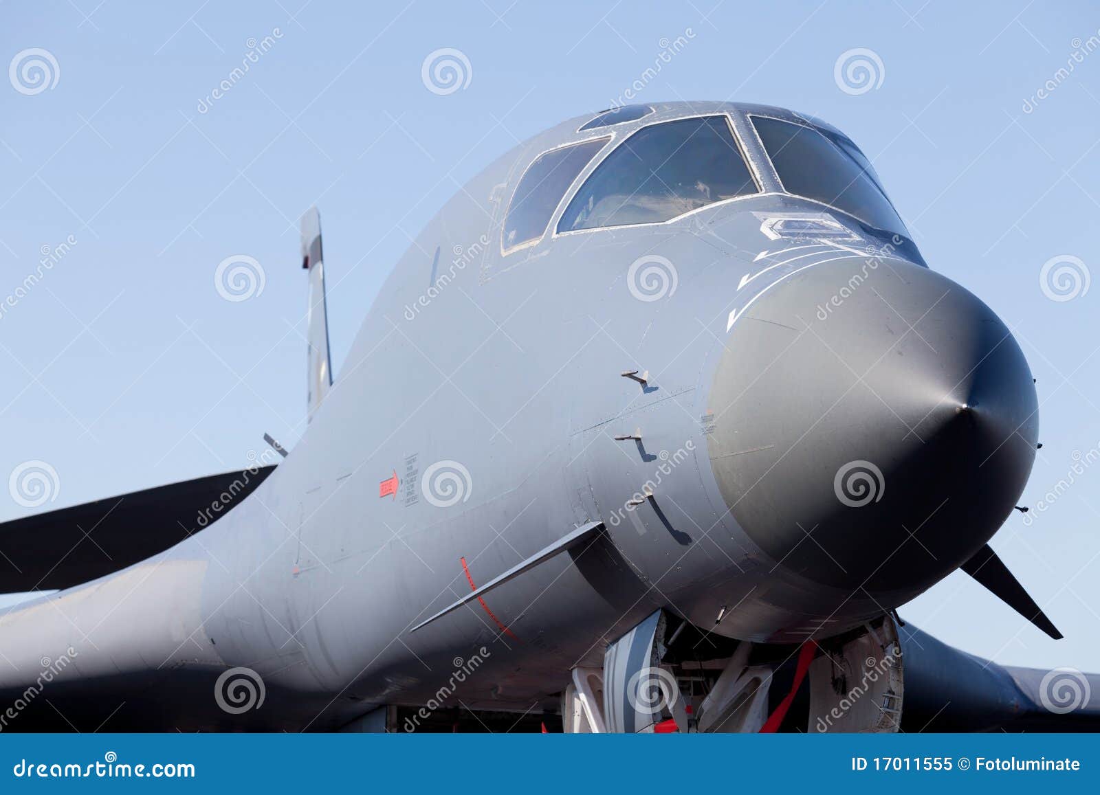 B-1 Lancer Bomber Jet Airplane Stock Image - Image of bomber, lancer ...