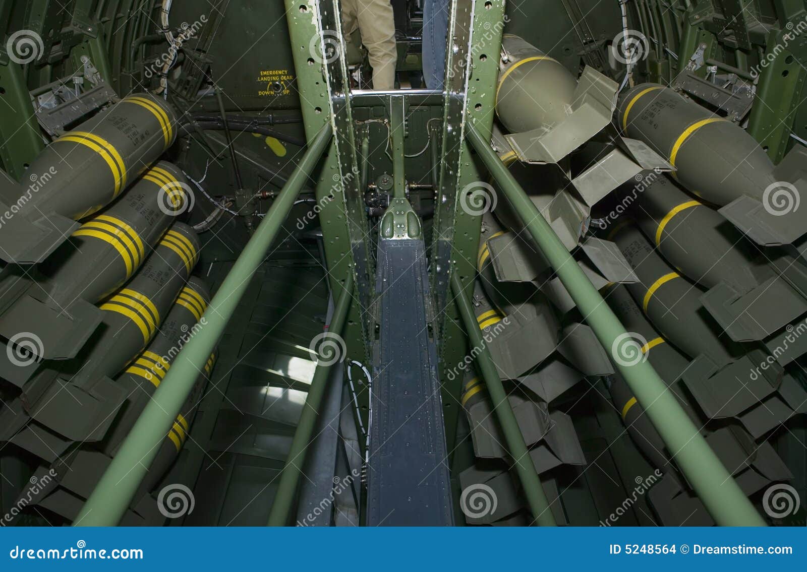 B-17 Bomb Bay stock photo. Image of restored, allied, armed - 5248564