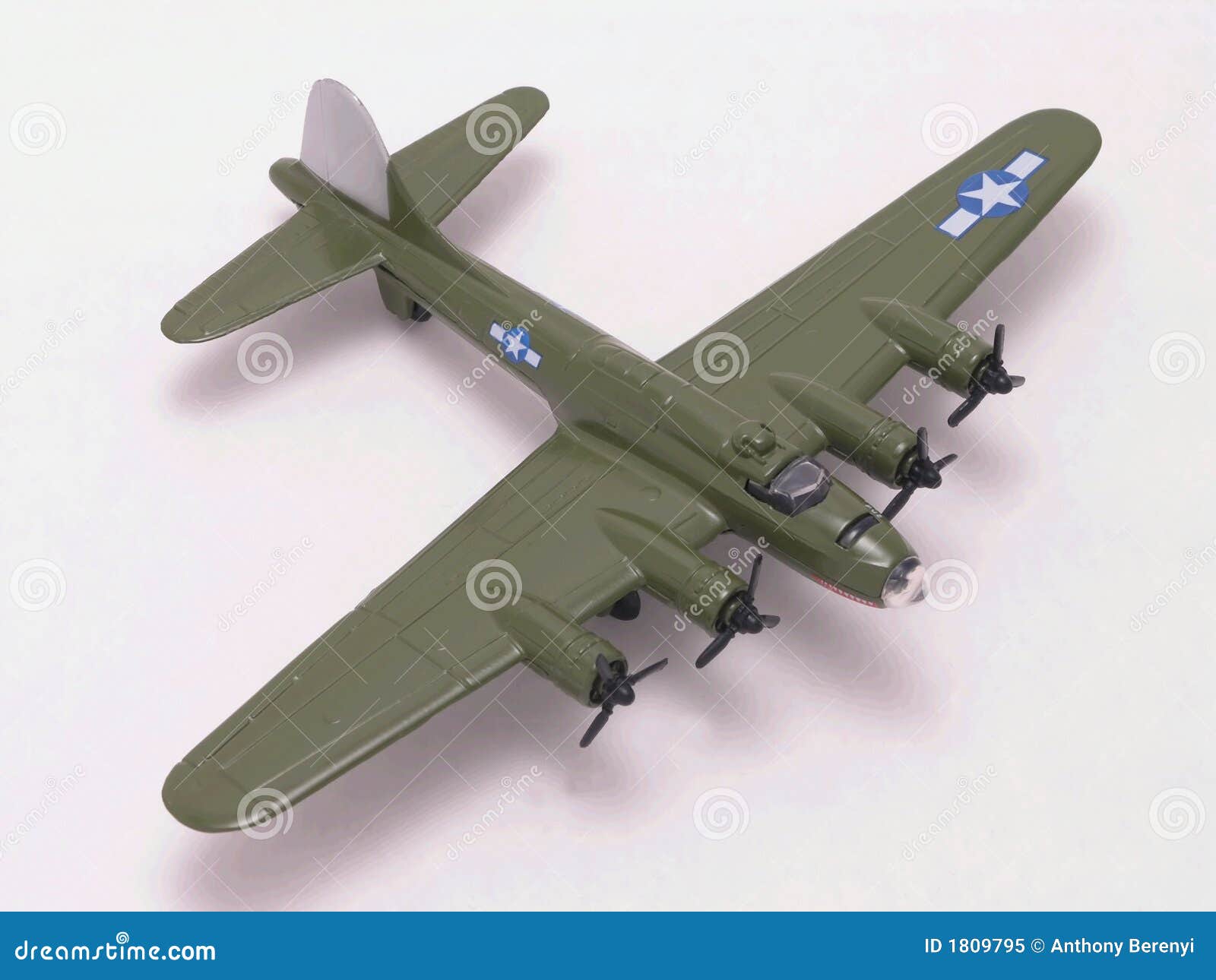 B-17 Flying Fortress stock image. Image of propeller, plane - 1809795