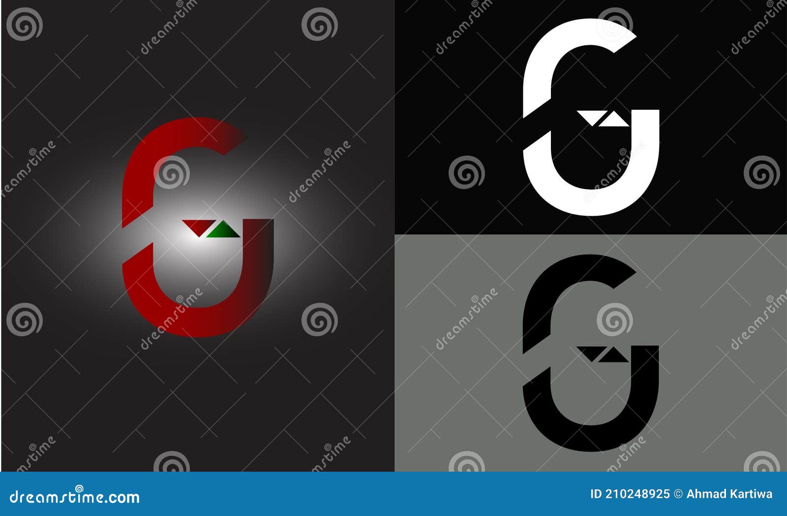 Grafic Vector of Abstract Letter G Logo Design. Creative,Premium ...