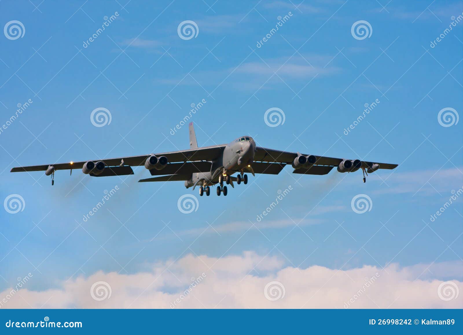 B-52 Big Plane stock photo. Image of flypast, flight - 26998242