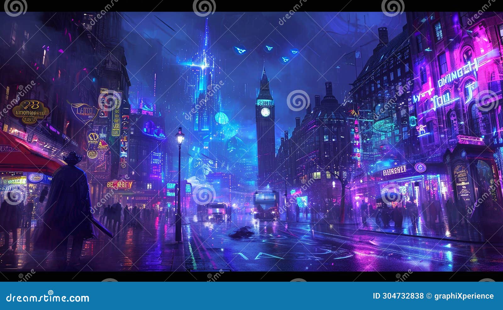 221B Baker Street Reimagined Stock Illustration - Illustration of ...