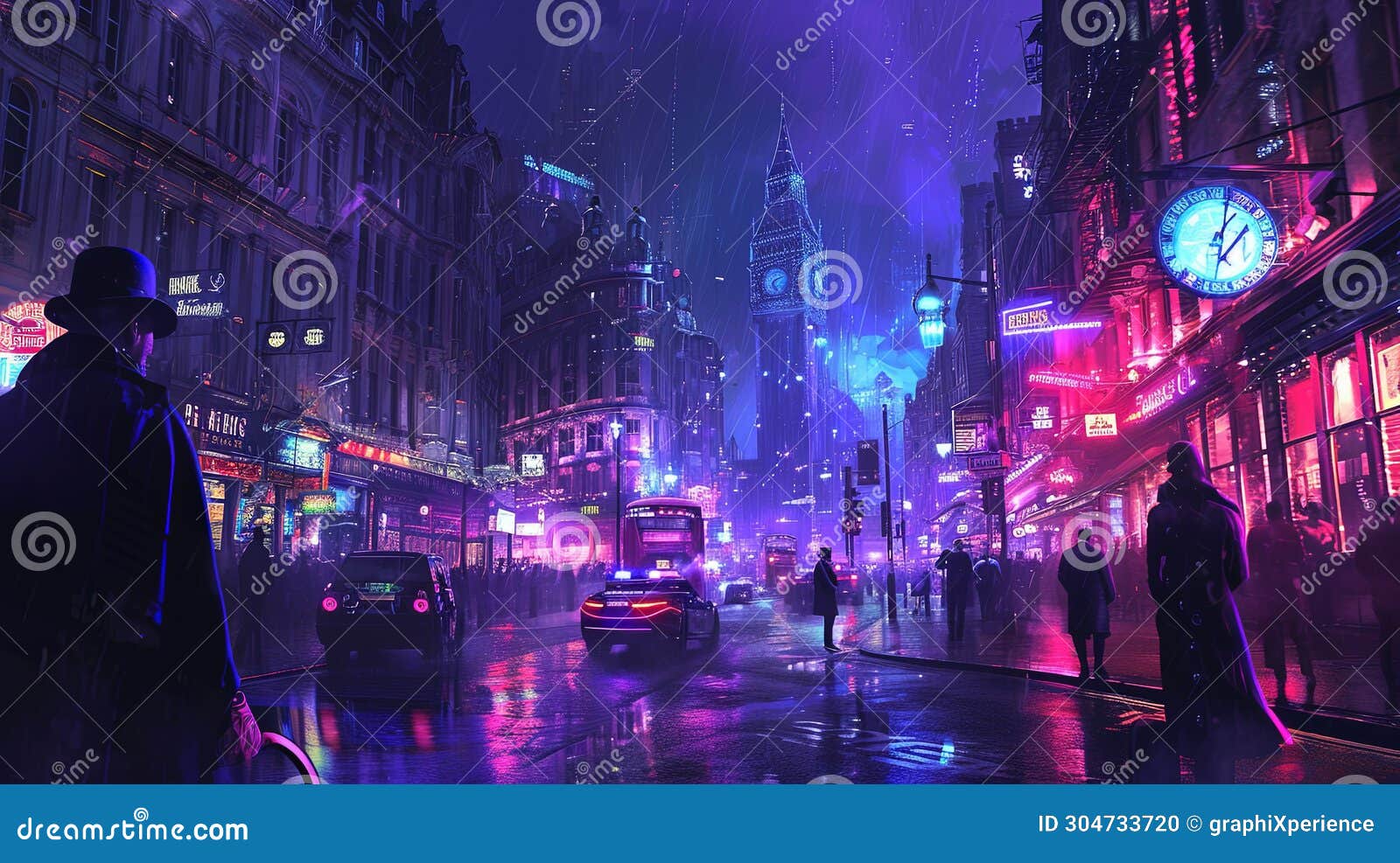 221B Baker Street Reimagined Stock Illustration - Illustration of ...