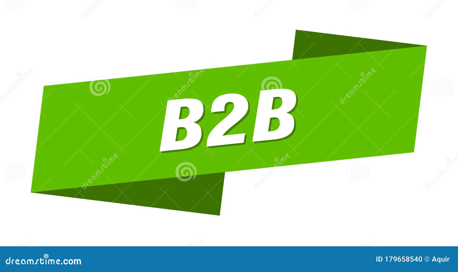 B2b Banner Template. B2b Ribbon Sign Stock Vector - Illustration of ...