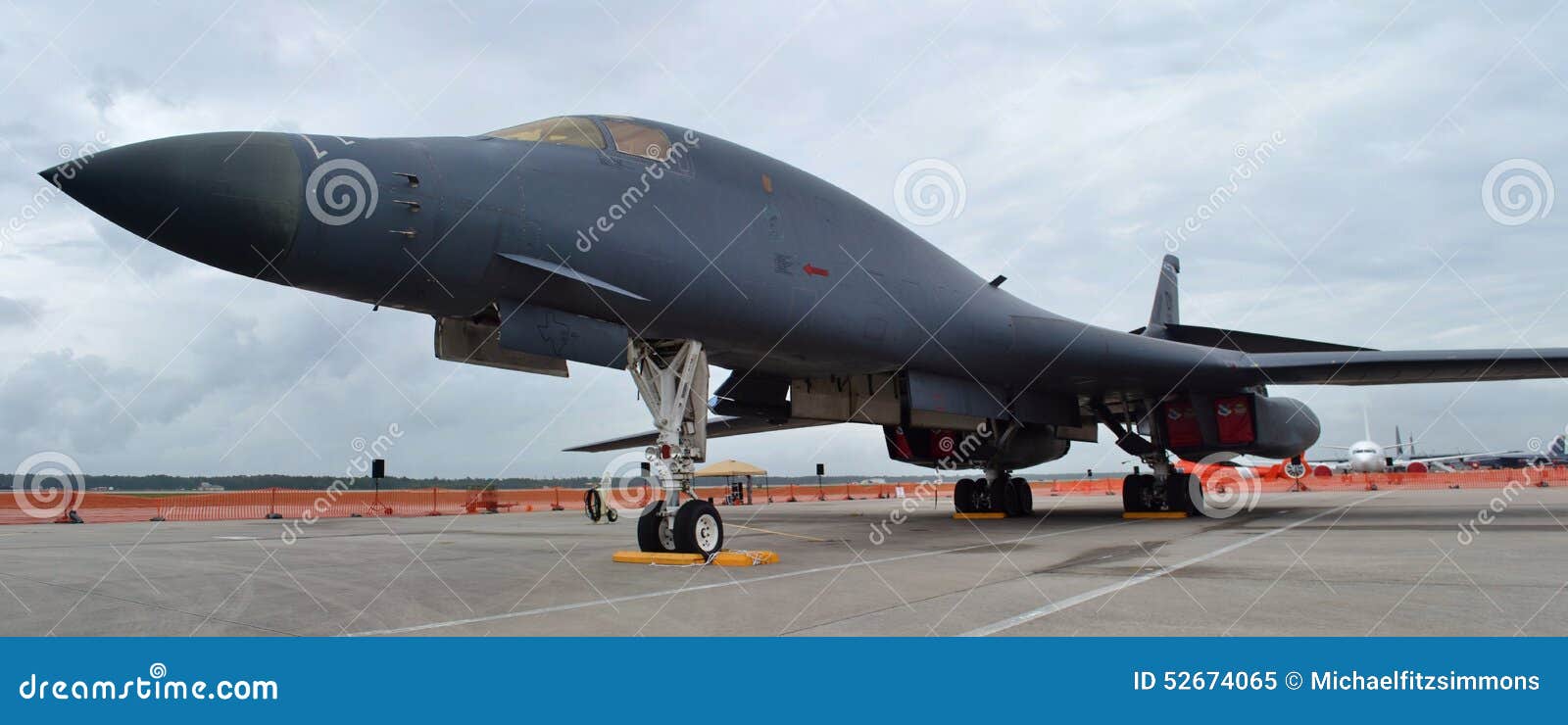 B-1 Bone/Lancer Bomber editorial image. Image of lancer - 52674065