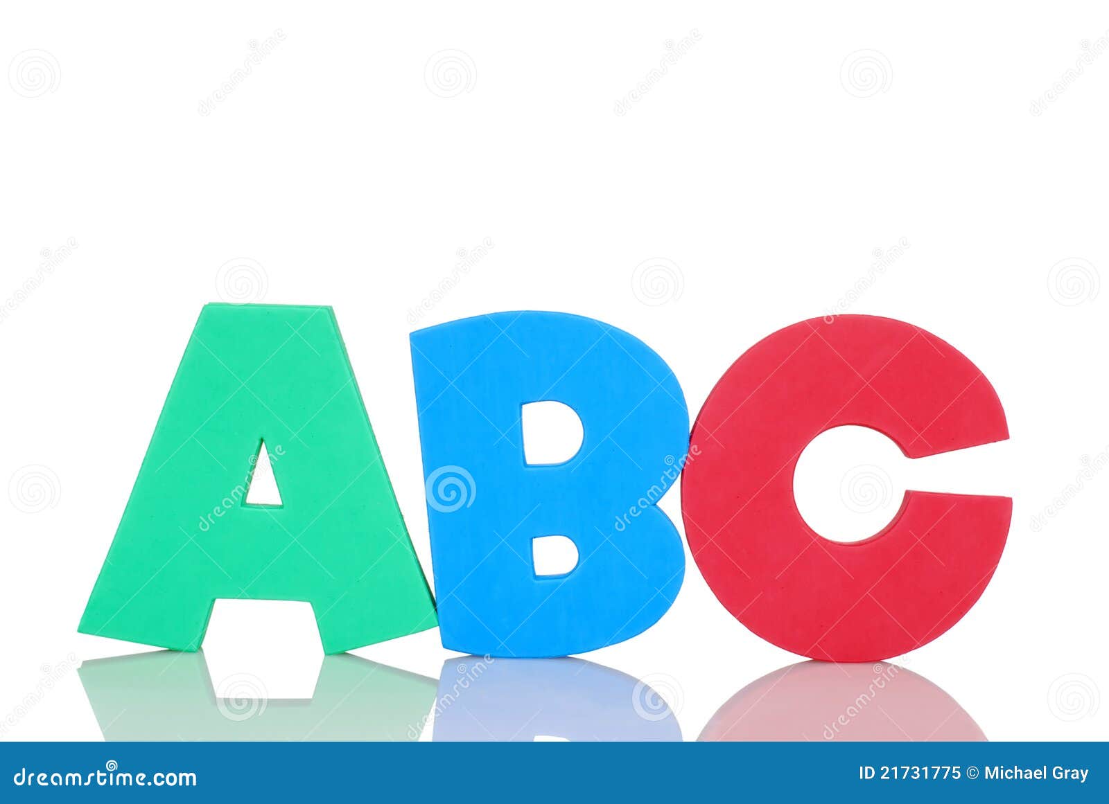 A B C Letters stock image. Image of icon, literacy, green - 21731775